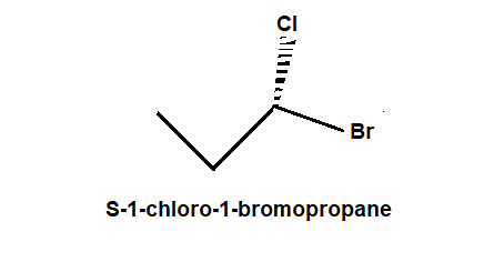 Draw each of the following: R-3-bromohexane S-1-chloro-1-bromopropane ...
