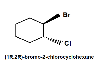Draw all stereoisomers of 1-bromo-2-chlorocyclohexane. | Homework.Study.com