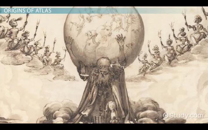 Atlas Mythology Painting